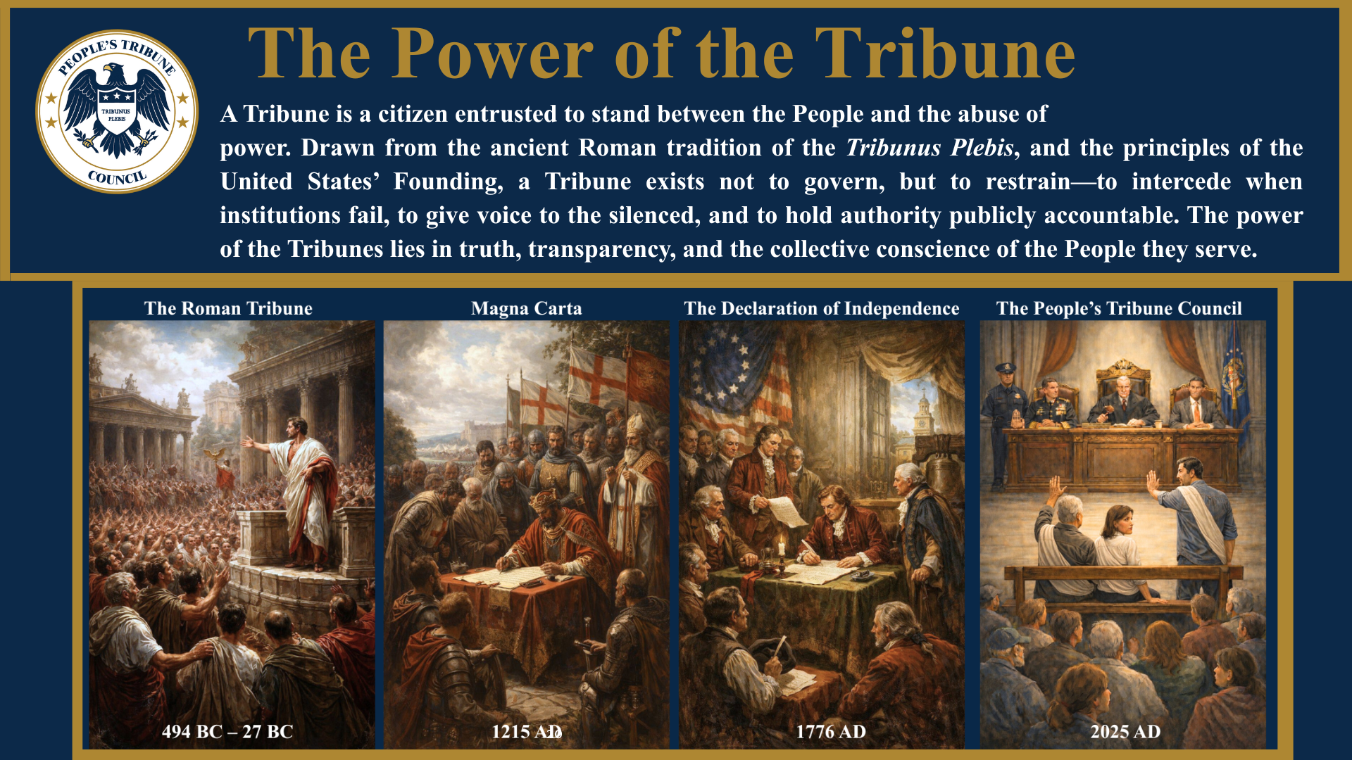 The Power of the Tribune - Freedom Talk